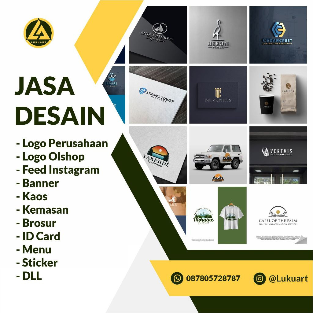 Jual JASA DESAIN PROFESIONAL CEPAT DESAIN LOGO PERUSAHAAN, OLSHOP, FNB ...