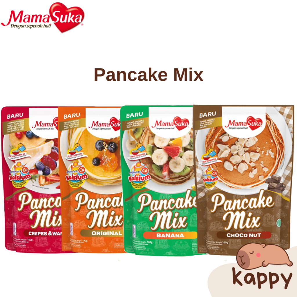 Jual MAMASUKA Tepung Pancake Mix Instant | Shopee Indonesia