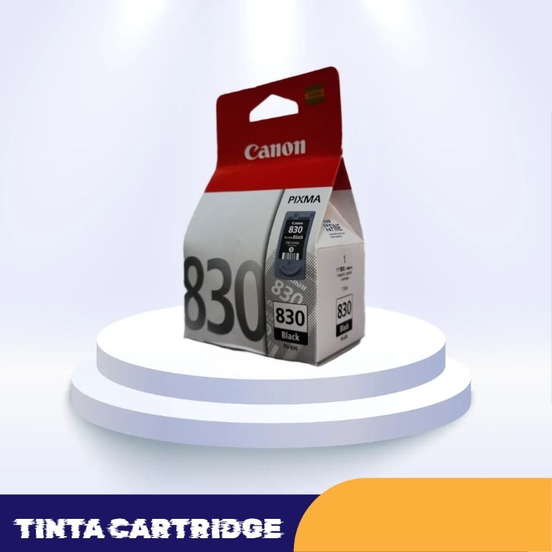 Jual Tinta Cartridge Canon PG-830 Black ( Hitam ) Original Catridge ...