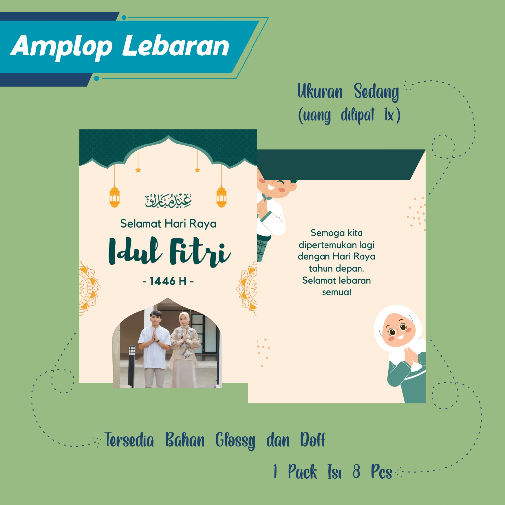 Jual AMPLOP LEBARAN CUSTOM 2025 | ANGPAO IDUL FITRI | AMPLOP HARI RAYA ...