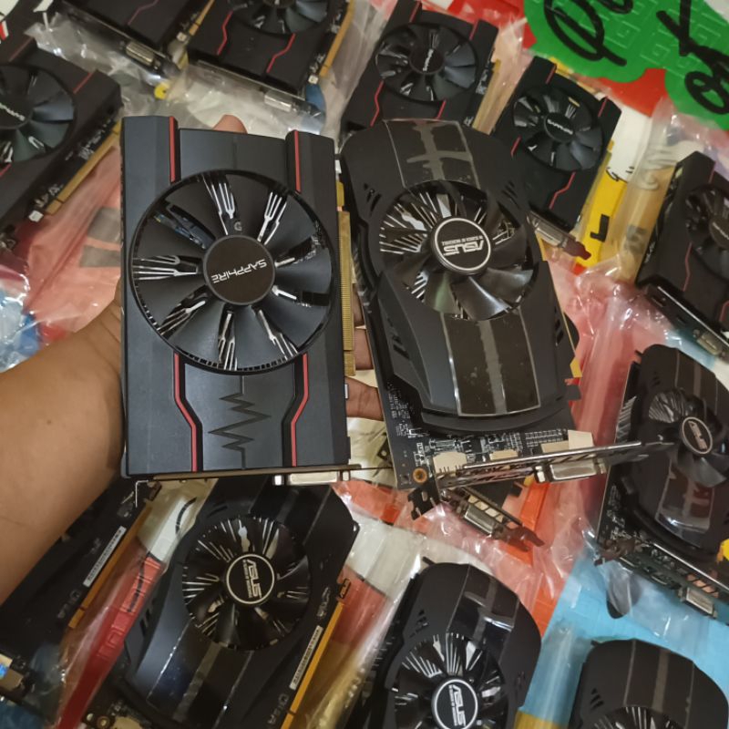Jual VGA RX 550 4Gb DDR5 128BIT ORIGINAL NORMAL LIKE NEW BERKUALITAS ...