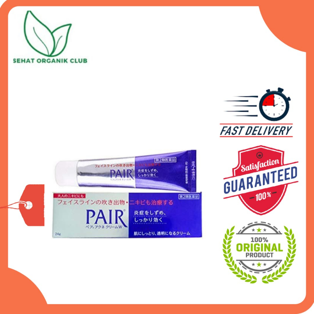 Jual Lion Pair Medicated Acne Cream 14 Gr - 100% Original Jepang ...