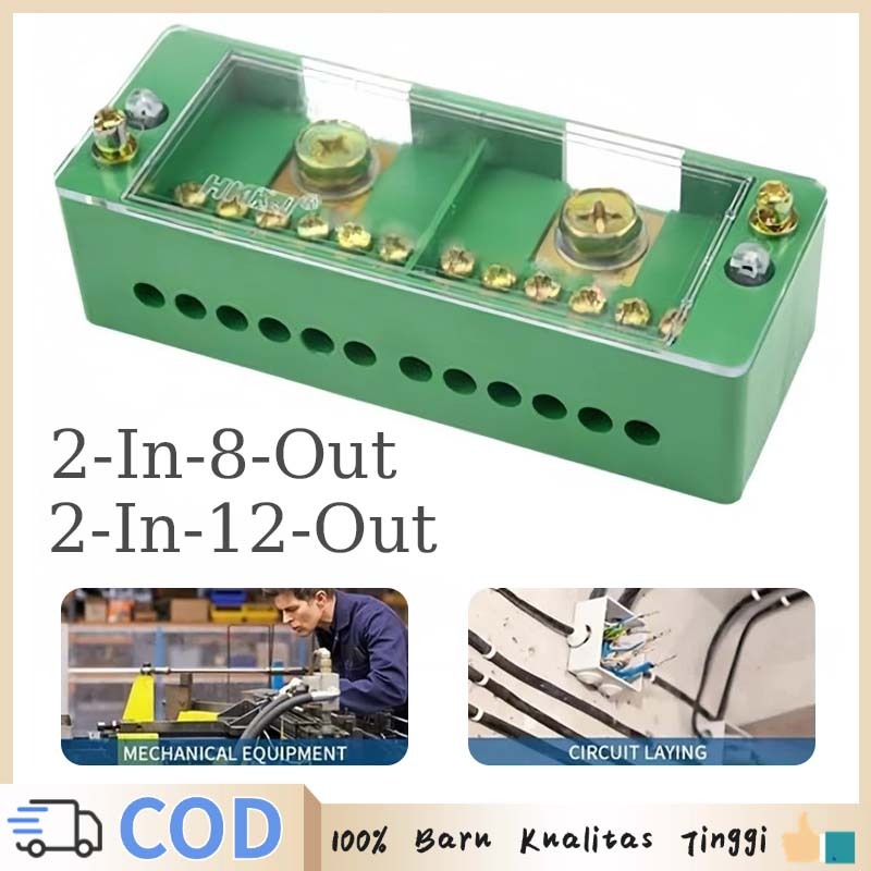Jual Terminal Box Kotak Terminal Kabel 2 In 8/12 Out Box Terminal Kabel ...