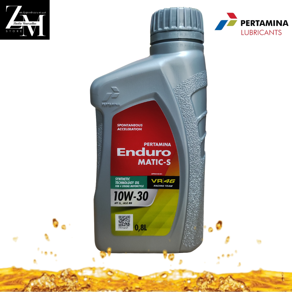 Jual MATIC S ENDURO MATIC S 10W 30 0.8L ORIGINAL PERTAMINA | Shopee ...