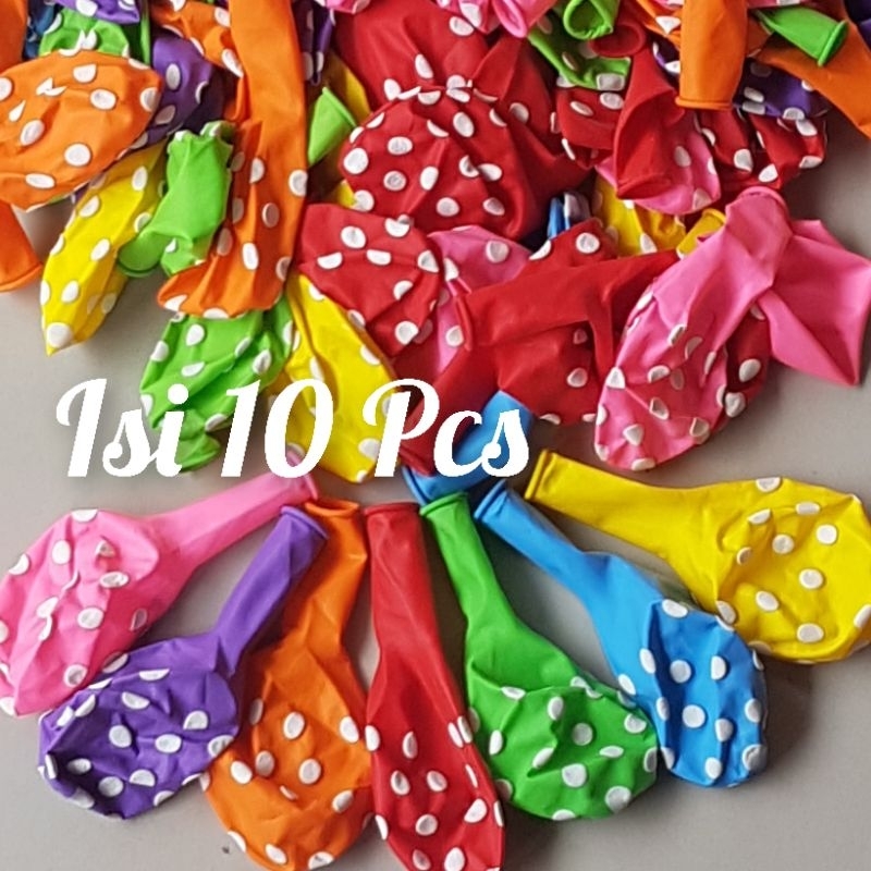 Jual Mainan Balon 12inch,Balon,Balon Anak isi 10 Pcs | Shopee Indonesia