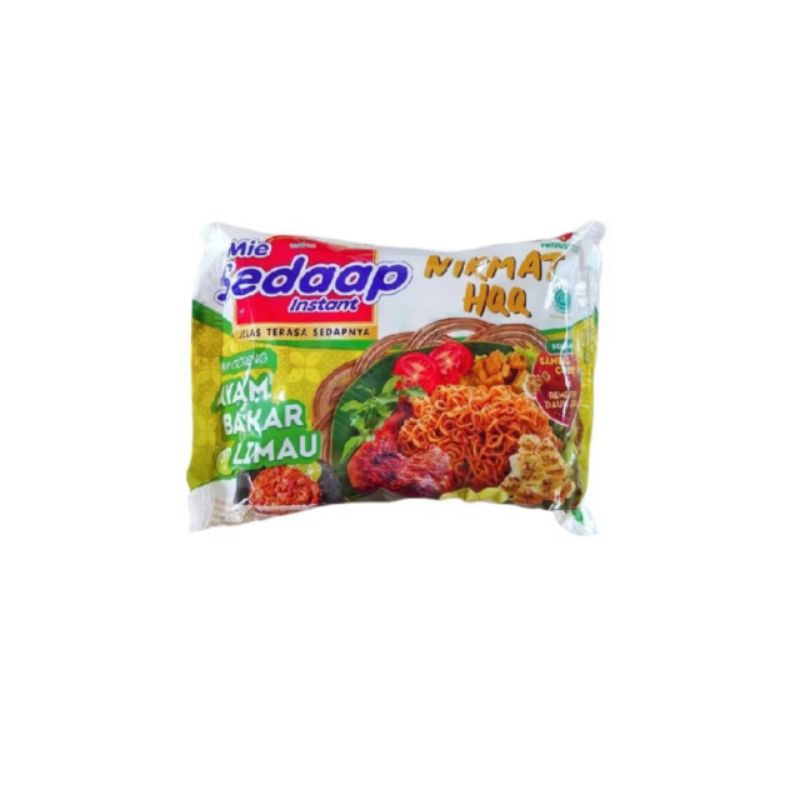 Jual Mie Sedaap ayam Bakar Limau 89g | Shopee Indonesia