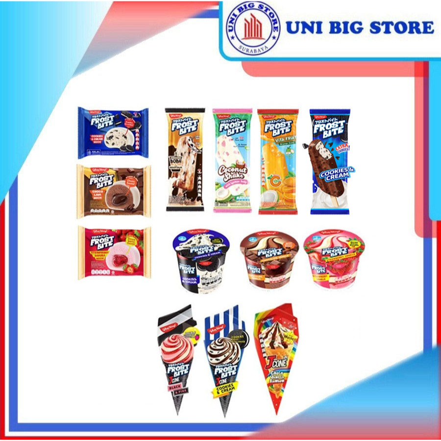 Jual Glico Wings FROST BITE Boba Milk Tea | Choco Lava | Cookies Cream ...