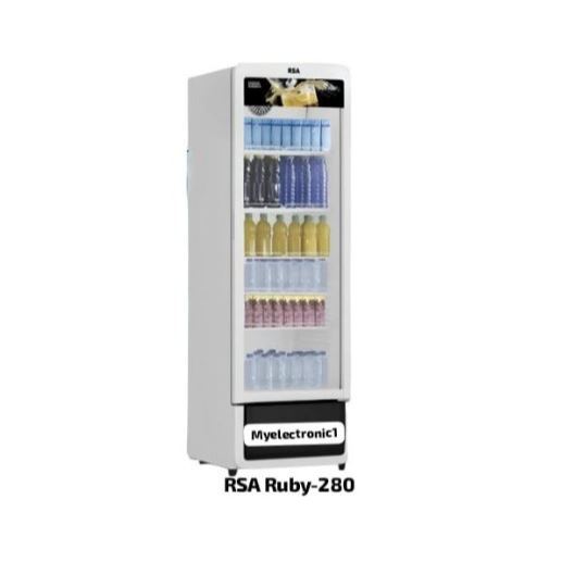 Jual SHOWCASE RSA RUBY-280 1 PINTU 280 LITER DISPLAY COOLER 5 RAK ...