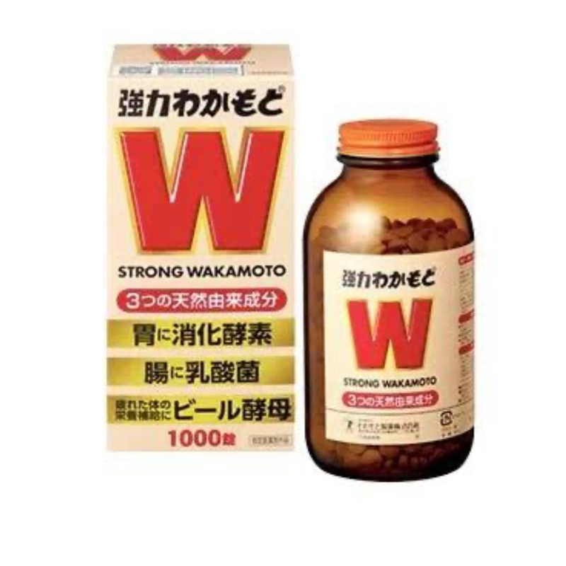 Jual Strong Wakamoto 1000 tablets - Japan | Shopee Indonesia