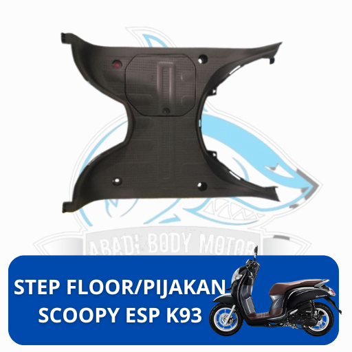 Jual step floor bordes pijakan kaki atas scoopy esp new terbaru K93 warna coklat | Shopee Indonesia