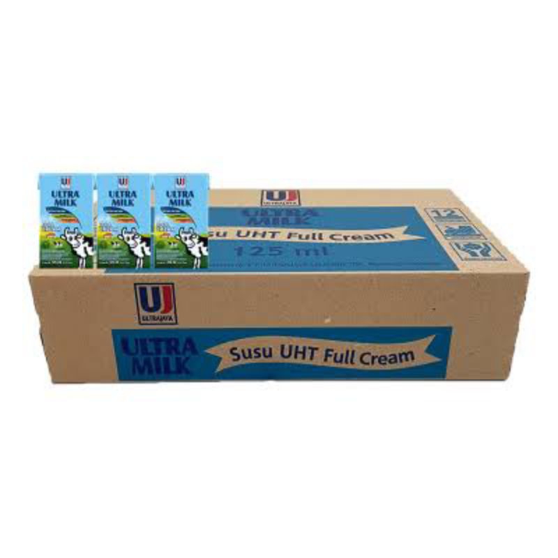 Jual Susu Ultra Milk UHT 125 ml - 1 dus | Shopee Indonesia