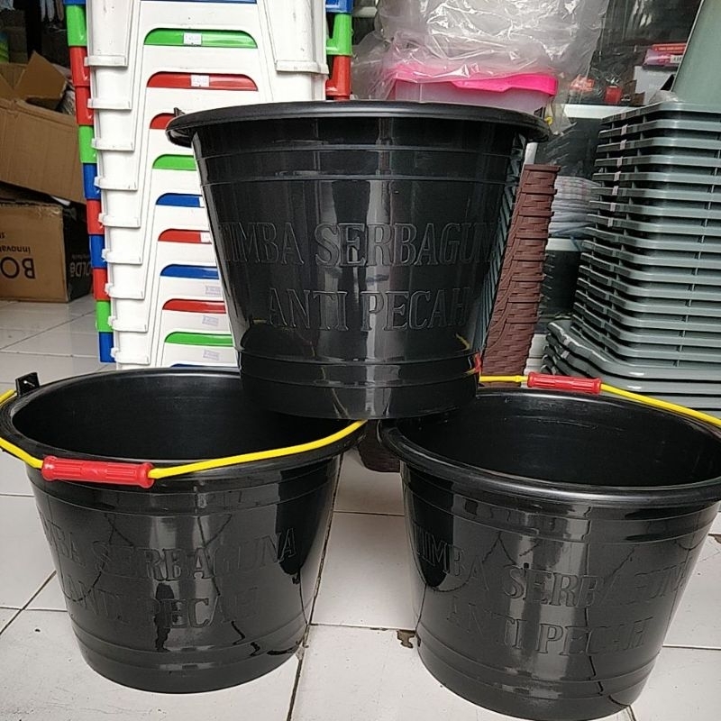 Jual Timba Air Serbaguna Anti Pecah TC- 22 / Ember Cor Timba Plastik 22 ...