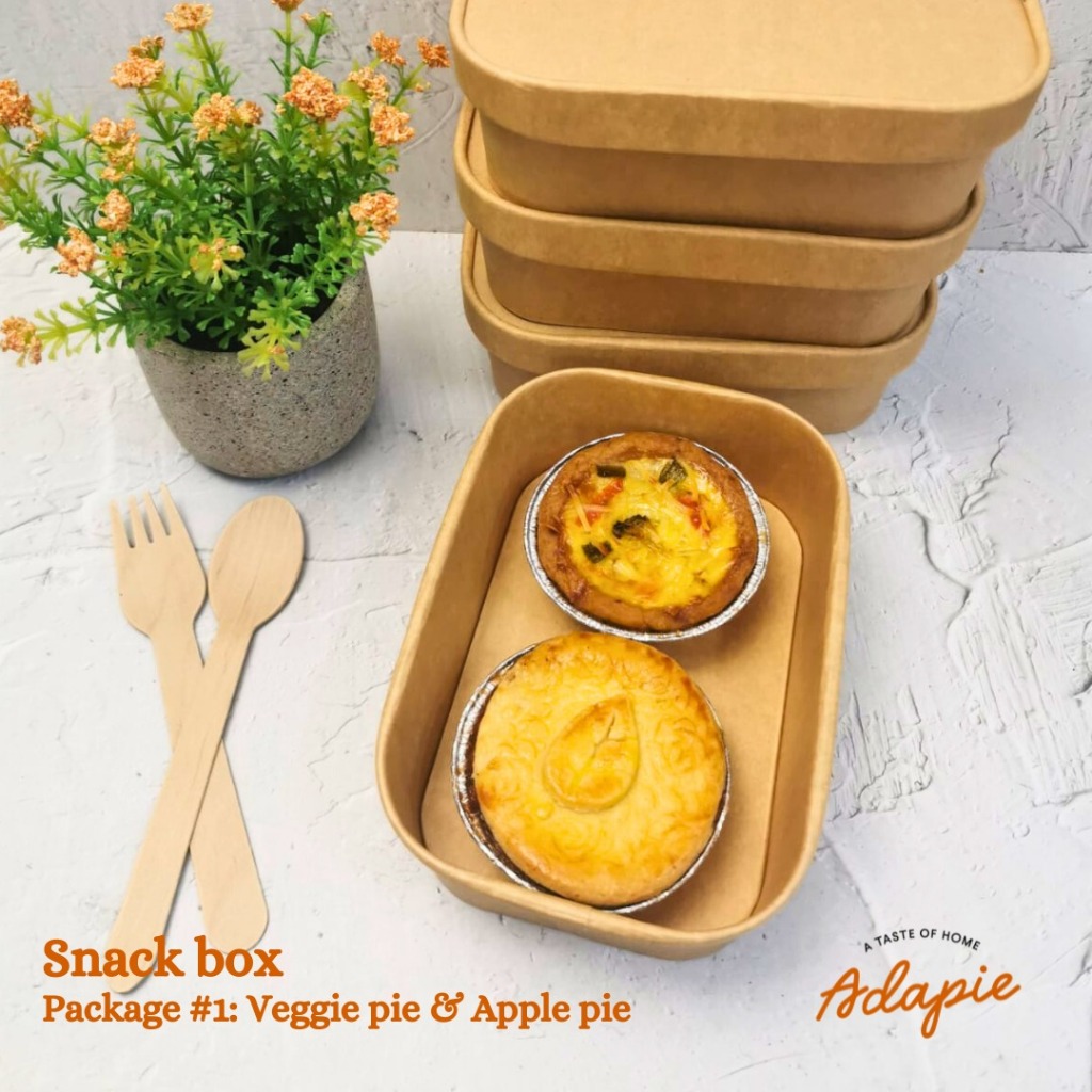 Jual SNACK BOX - APPLE PIE & VEGGIE PIE 7CM | Shopee Indonesia