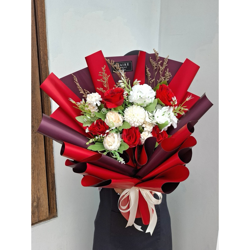 Jual (NEW) MIX ARTIFICIAL FLOWERS PREMIUM LARGE | UKURAN MEDIUM LARGE ...