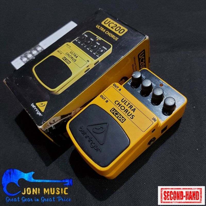 Jual Efek Gitar Behringer Ultra Chorus UC200 UC-200 | Shopee Indonesia