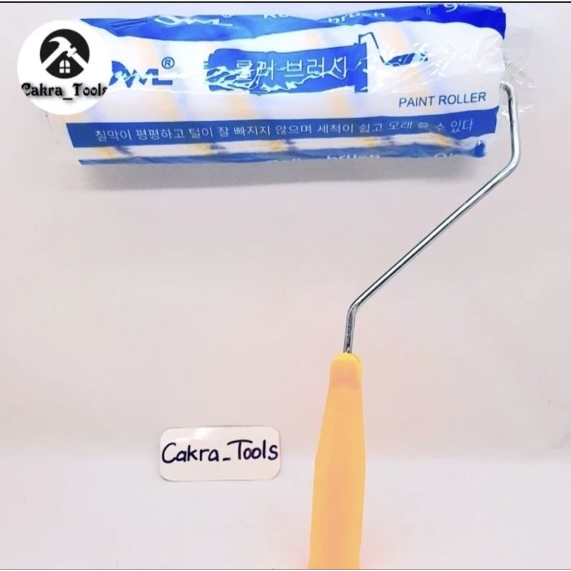 Jual KUAS ROLL CAT TEMBOK / PAINT ROLL ROLLER CAT 9" INCH | Shopee ...