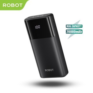 Jual ROBOT RT22S Smart Powerbank 20.000 Mah 15W 3 Port Output Led ...