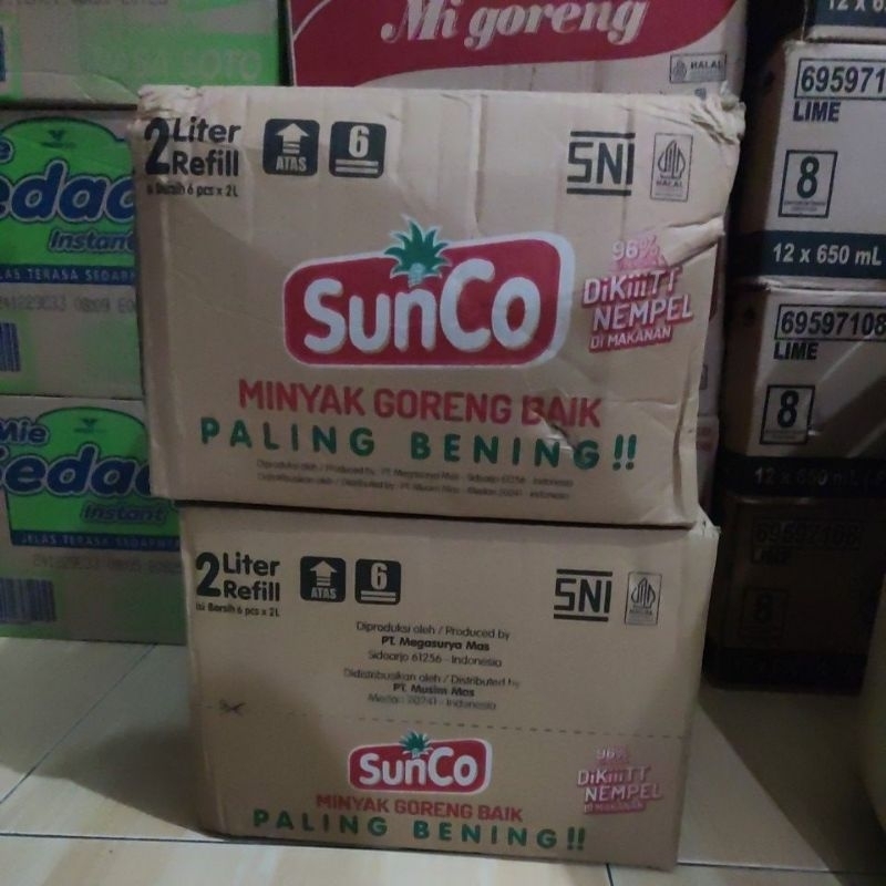 Jual Sunco 2 Liter 1 Dus (isi 6 Pcs) | Shopee Indonesia