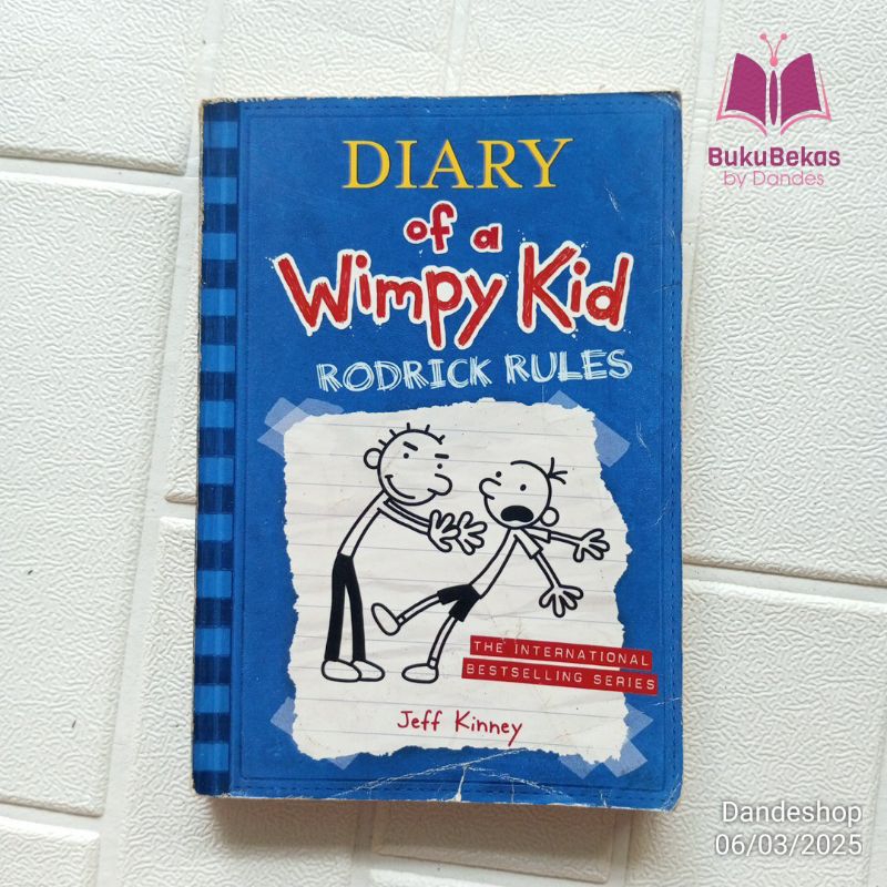 Jual Diary of a Wimpy Kid Rodrick Rules by Jeff Kinney ~ BAHASA INGGRIS ...