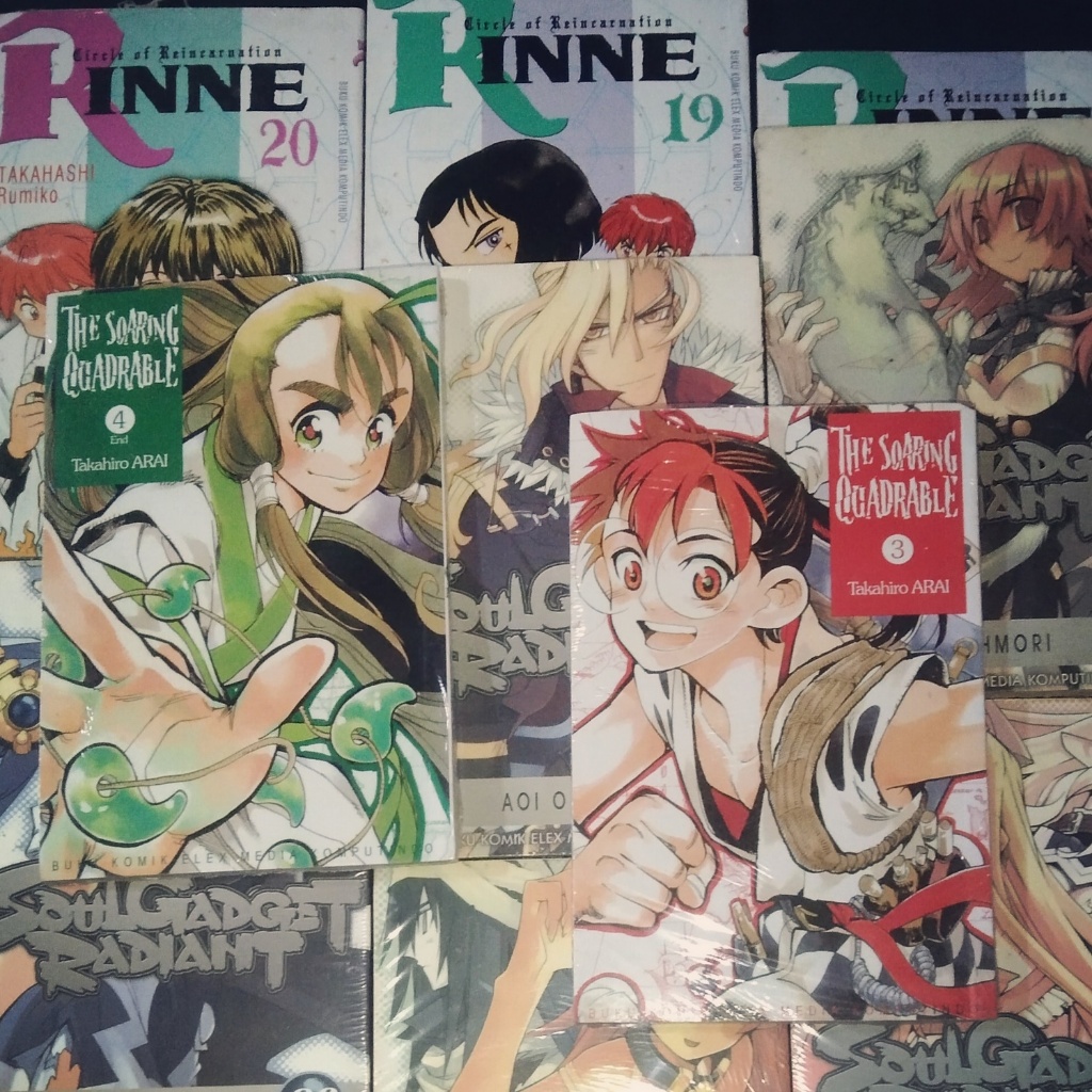 Jual Komik Rinne - Soul Gadget Radiant - The Soaring Quadrable (Elex Media) | Shopee Indonesia