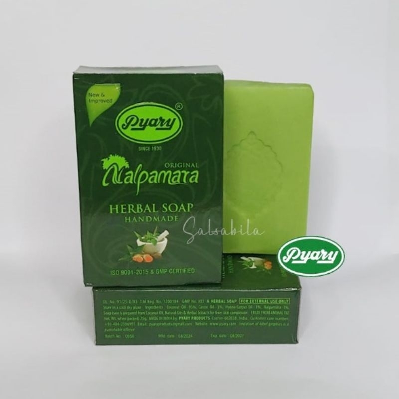 Jual RB SABUN PYARY NALPAMARA ORIGINAL HERBAL SOAP | Shopee Indonesia