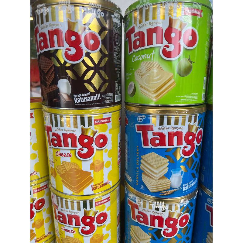 Jual WAFER TANGO KALENG 1 DUS ISI 6 | Shopee Indonesia