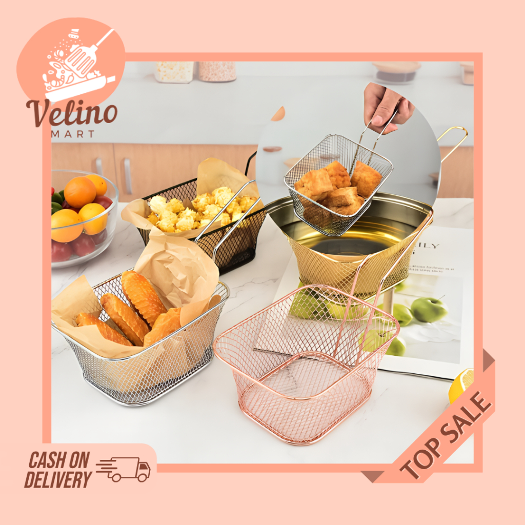 Jual Keranjang Holder Kentang Goreng / Keranjang Saringan Gorengan ...