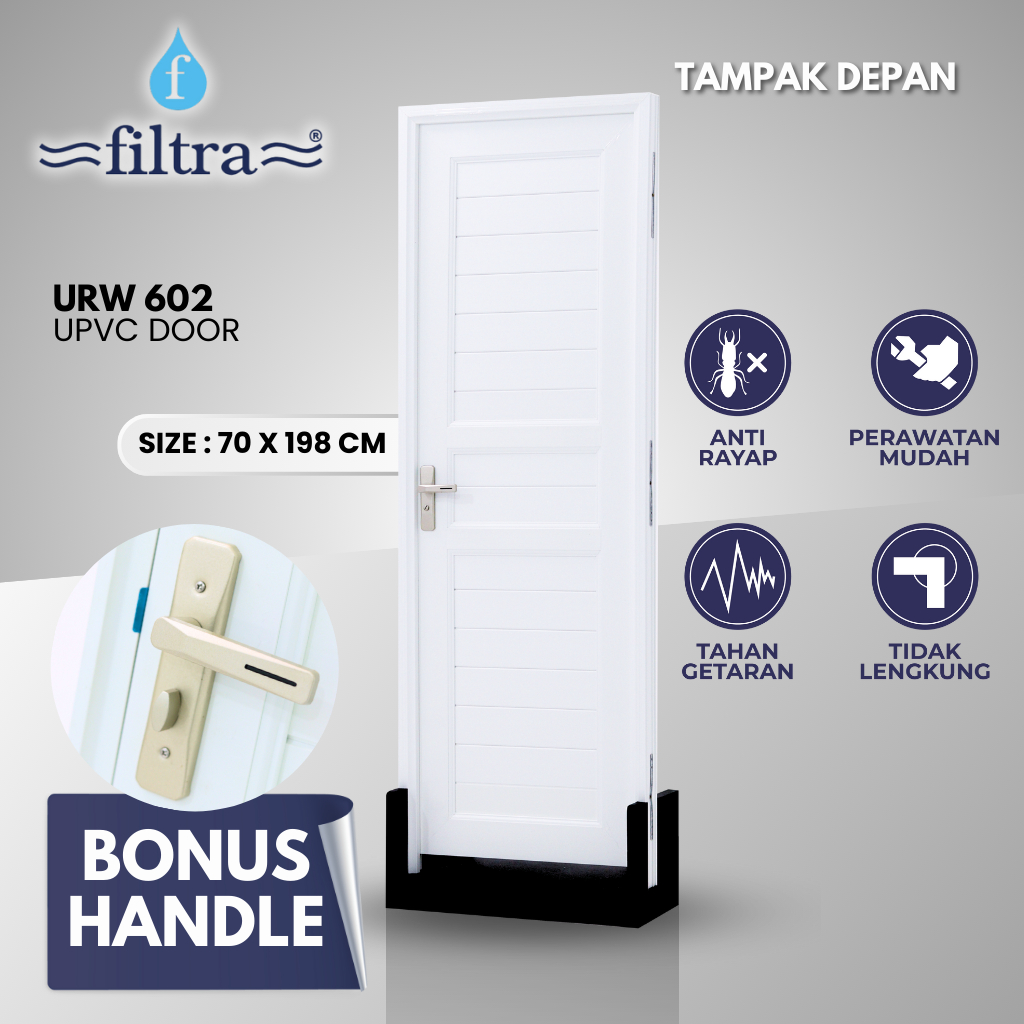 Jual Pintu UPVC Filtra URW/ULW 602 | Shopee Indonesia