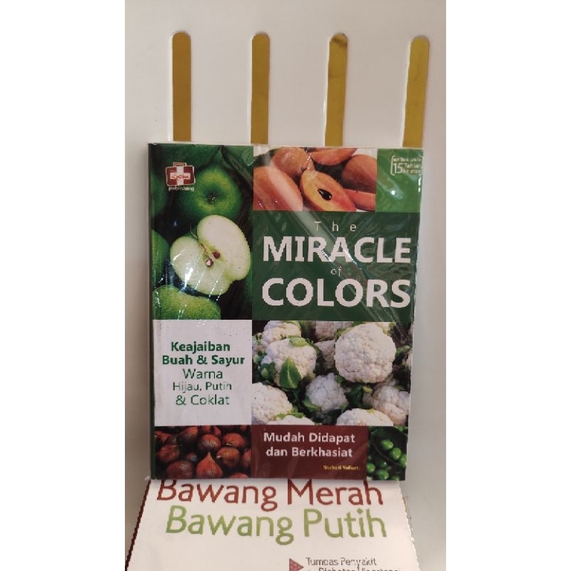 Jual buku the miracle of colors "keajaiban buah & sayur warna hijau ...
