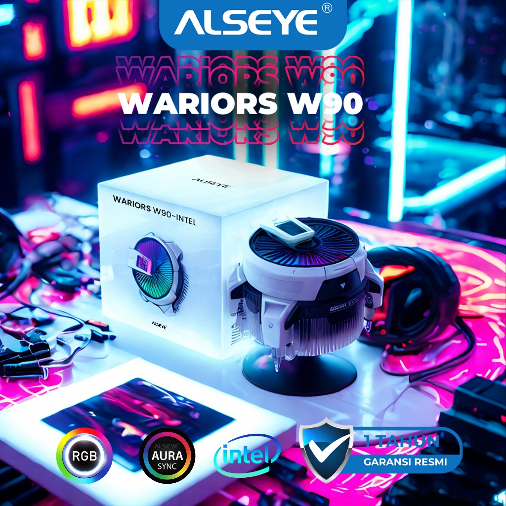 Jual ALSEYE Fan Processor ARGB Fan CPU Cooler Fan Cooler INTEL LGA 1700 ...