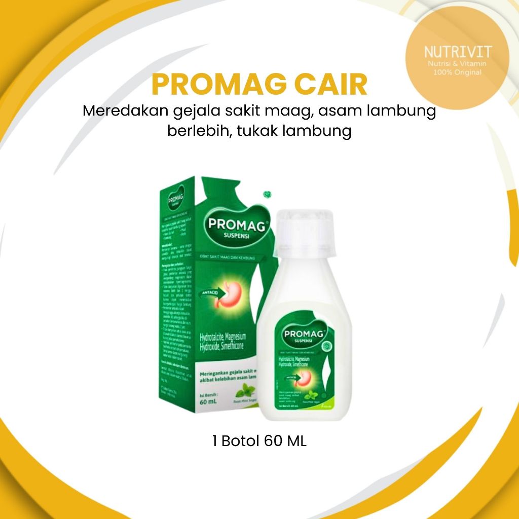 Jual PROMAG TABLET / DOUBLE ACTION / CAIR | Shopee Indonesia