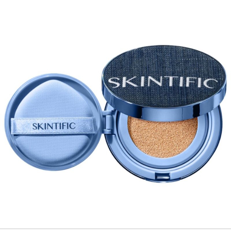 Jual LIMITED EDITION SKINTIFIC DENIM PERFECT STAY VELVET MATTE CUSHION ...