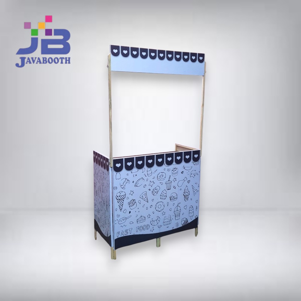 Jual Booth Portable Kayu / Booth Rombay Std / Gerobak Lipat / Meja ...