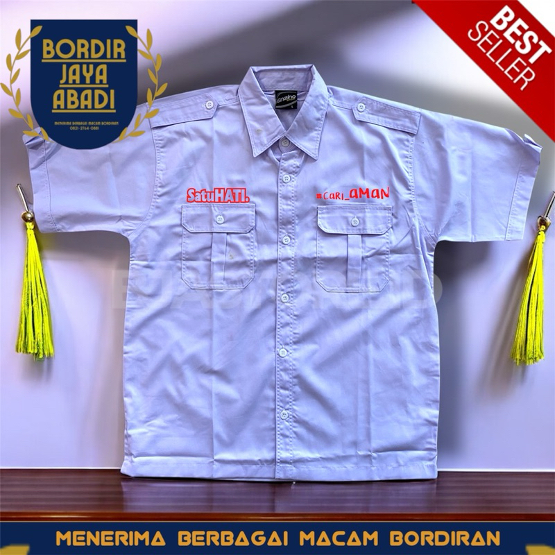 Jual Kemeja Cari Aman Satu Hati Honda Seragam Cari Aman Satu Hati Honda ...