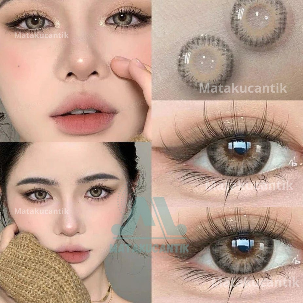 Jual Softlens Lebaran 2025 TerKece Grey PALM 14,5 mm | Soflens Terbaru ...