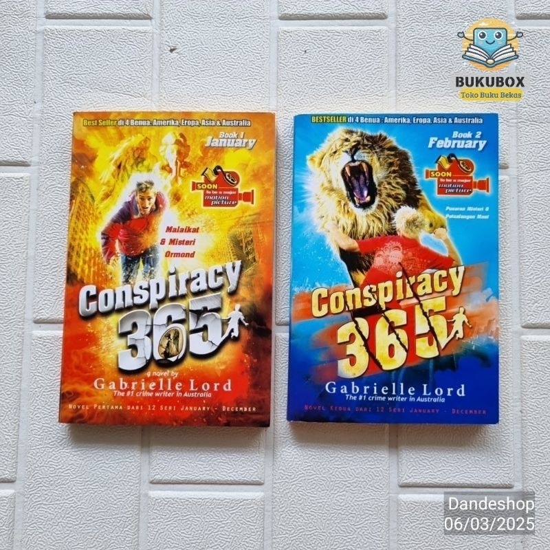 Jual Conspiracy 365 by Gabrielle Lord - Novel Bekas Preloved Original ...