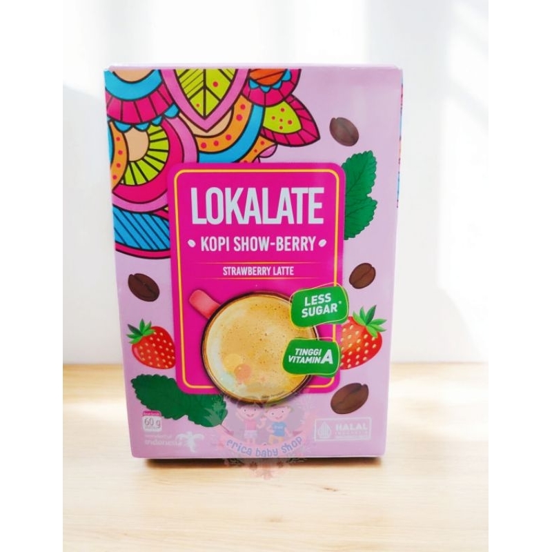 Jual Lokalate Kopi Show Berry / Strawberry Latte (100% ORIGINAL ...