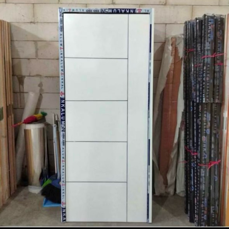 Jual Satu set pintu plus kusen aluminium / Pintu plus kusen aluminium ...