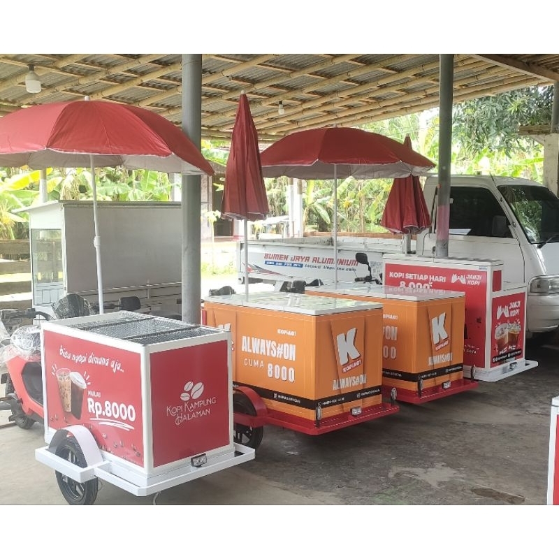 Jual Gerobak kopi keliling | Shopee Indonesia