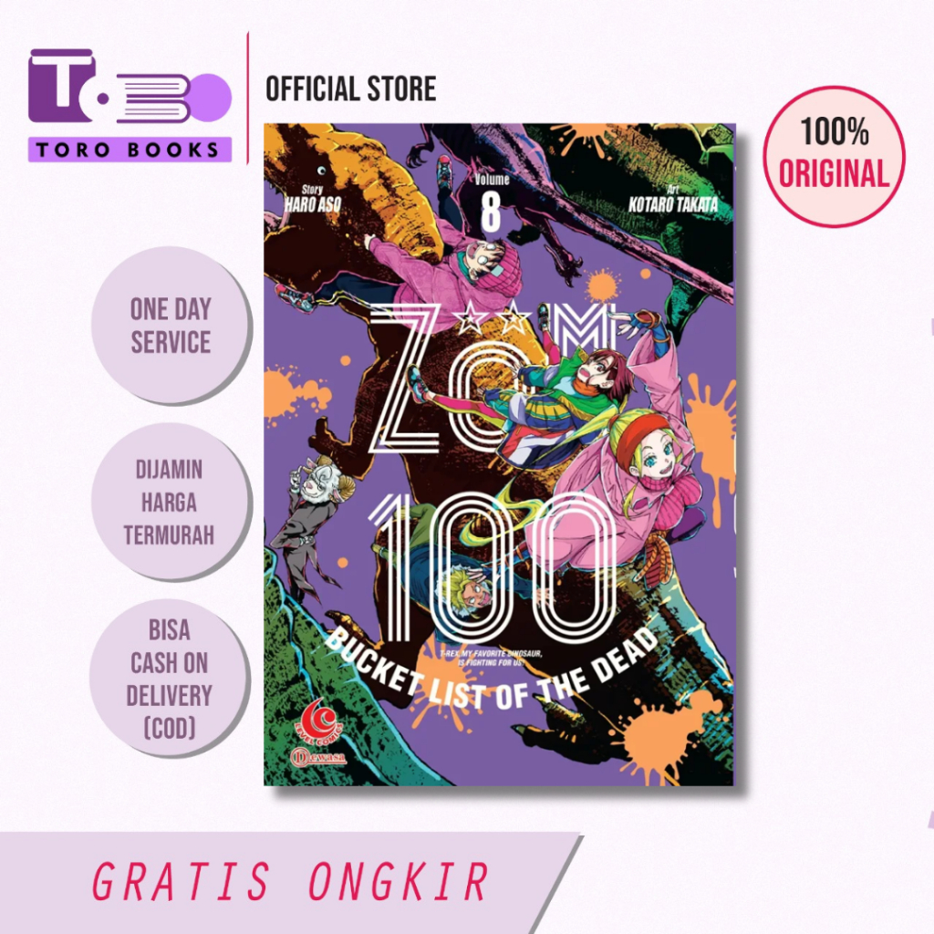 Jual KOMIK SERI : Level Comic: Zom 100 - Aso Haro | Shopee Indonesia