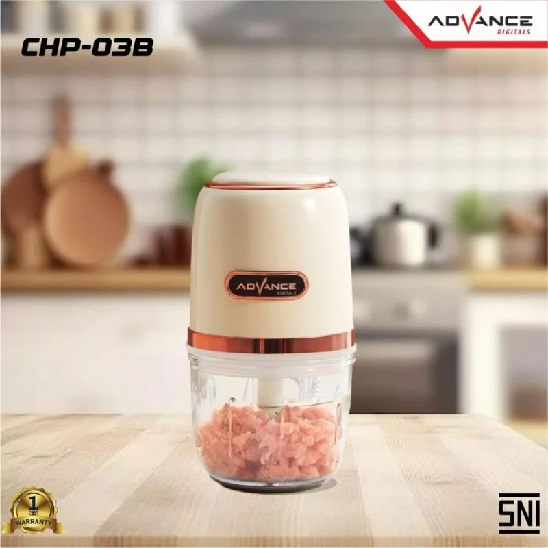 Jual ADVANCE Food Chopper Penggiling Daging Bumbu CHP-03B | Shopee ...