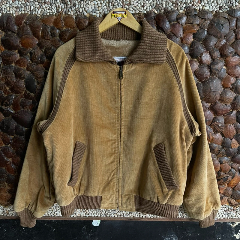 Jual jacket vintage boxy tebal corduro wiliam beri made usa | Shopee ...