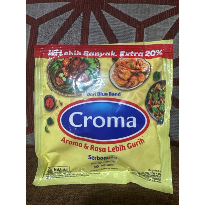 Jual Croma dari Blue Band Margarin Serbaguna 210g | Shopee Indonesia