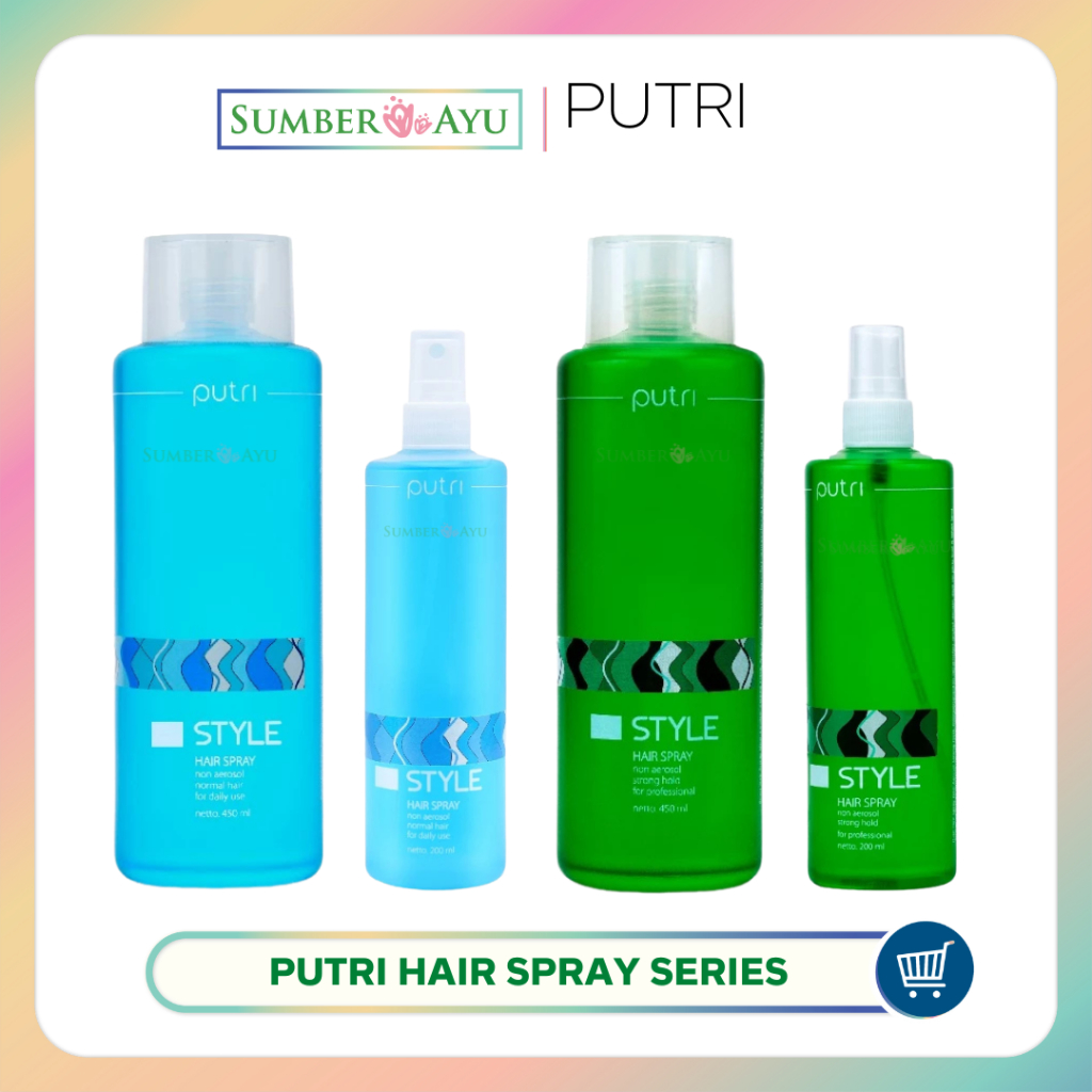 Jual SUMBER AYU PUTRI HAIR SPRAY SERIES | Shopee Indonesia