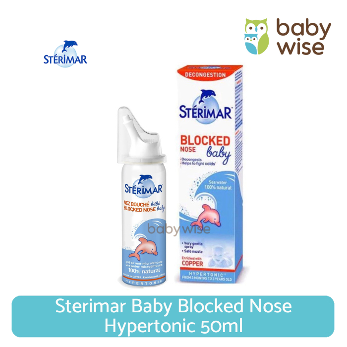 Jual Sterimar Baby Blocked Nose Hypertonic 50ml | Shopee Indonesia