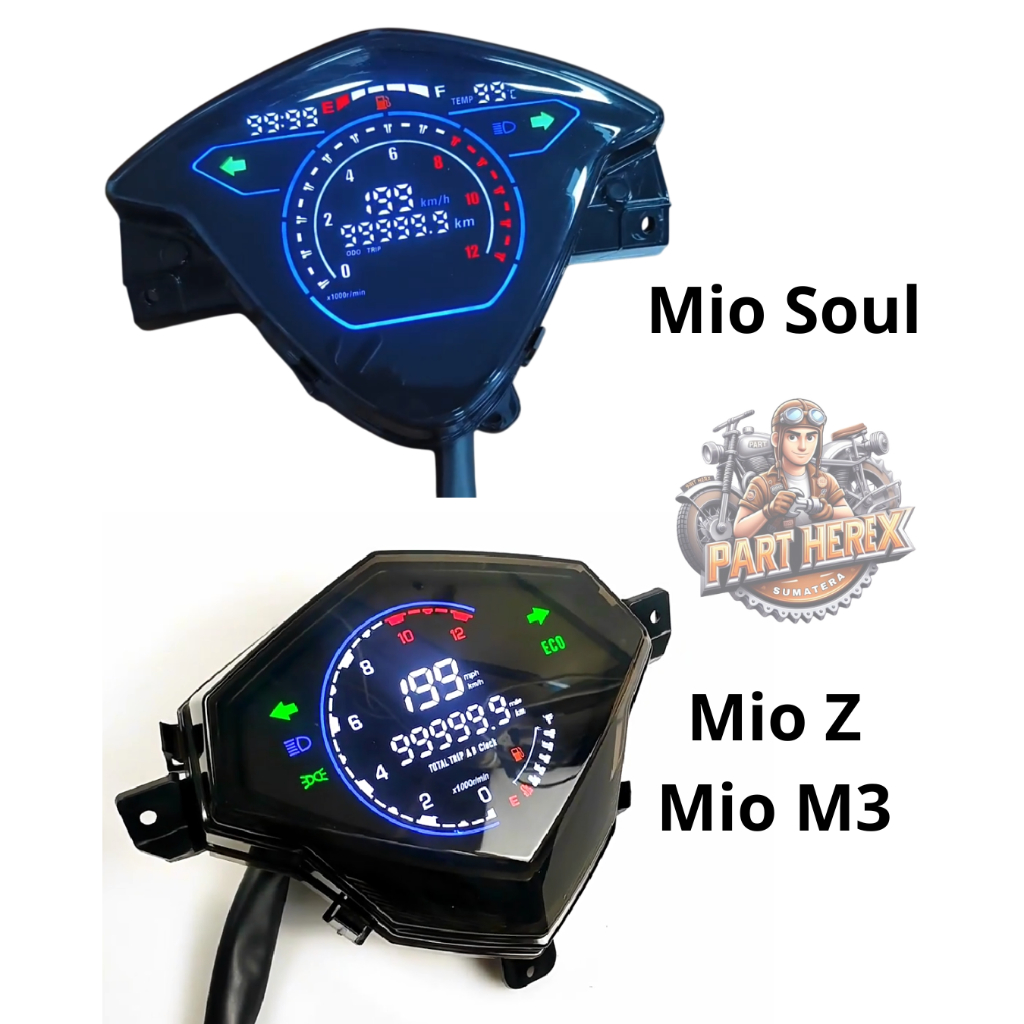 Jual Speedometer Spidometer Digital Yamaha Mio Soul Sporty Smile M3 Z ...