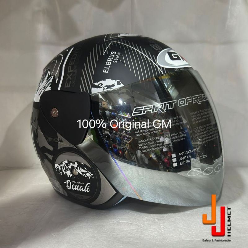 Jual Helm GM Evo (Corak Laki Laki) (100% Original GM) | Shopee Indonesia
