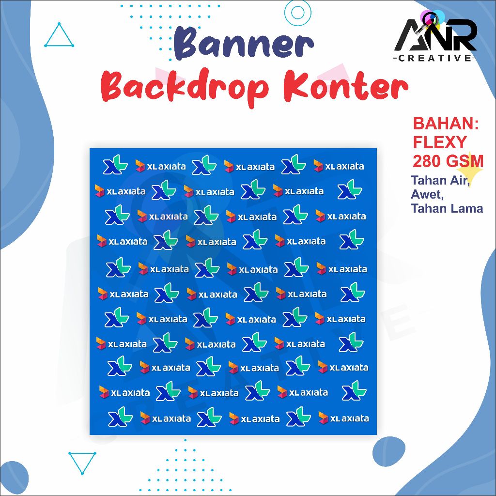 Jual Spanduk Backdrop XL / Spanduk XL/ Backdrop Konter/ Spanduk Konter ...