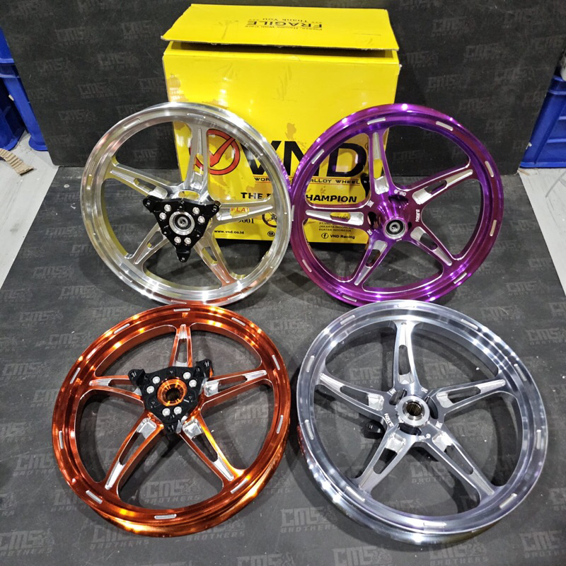 Jual Velg Velek VND Bintang Laut Yamaha Nmax New R14 185 215 | Shopee ...