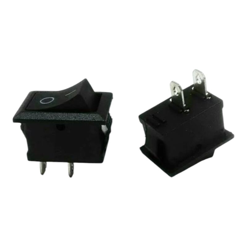Jual SAKLAR SWITCH ON OFF HITAM 2 PIN | Shopee Indonesia